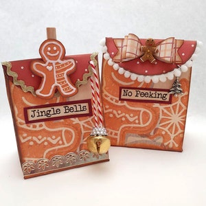 Printable Christmas Treat Bag - GINGERBREAD MEN - Printable Treat Bag ...