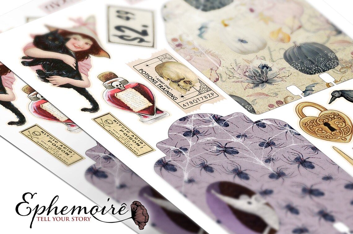 Digital Printable Dex Cards Printable Crafts Collage Sheet - Etsy