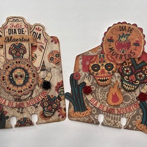 Printable DEX Cards With Ephemera - Day of the Dead - Dex Card ...
