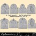 Printable Rustic Metal Look Digital Tags Zinc Clipart Tags Shabby Chic ...