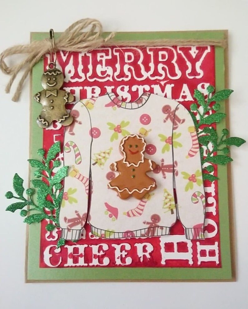 Printable CHRISTMAS CRAFT Kit Ugly Christmas Sweaters - Etsy