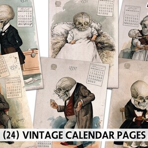 Junk Journal Printable - DARK ACADEMIA - Digital Scrapbooking ...