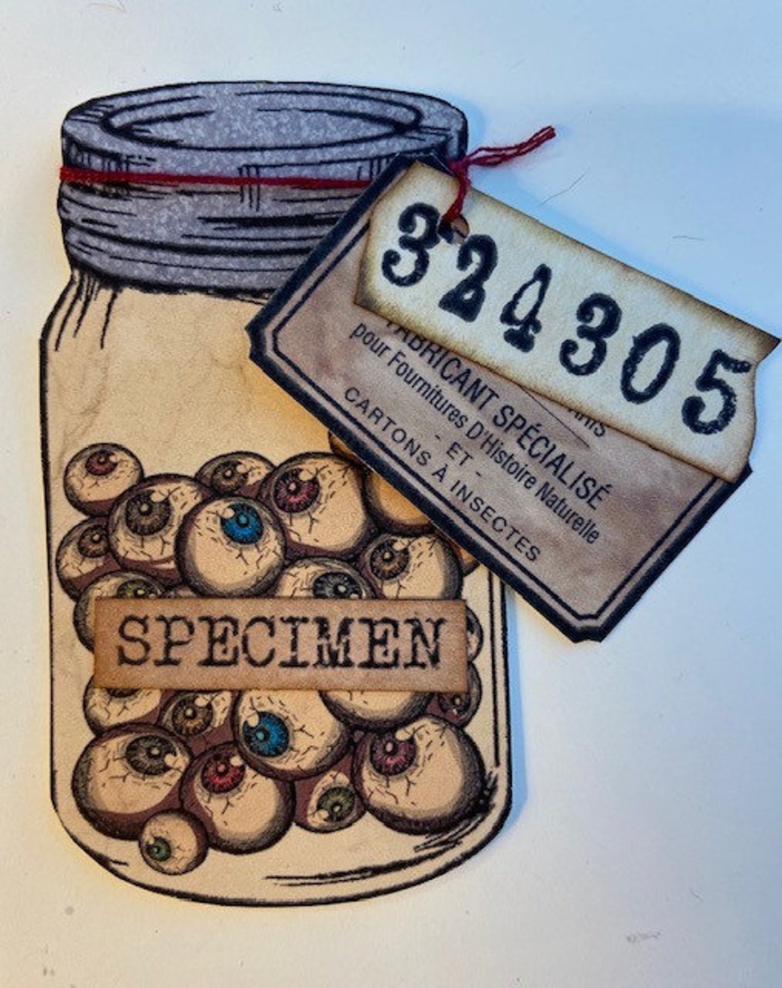 Junk Journal Printable Digital Printable Mason Jar Tags - Etsy