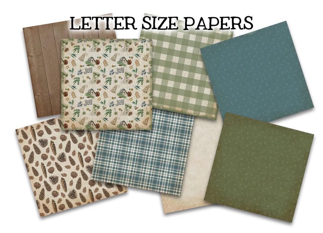 Digital Printable Papers Digital Scrapbooking Digital Backgrounds ...