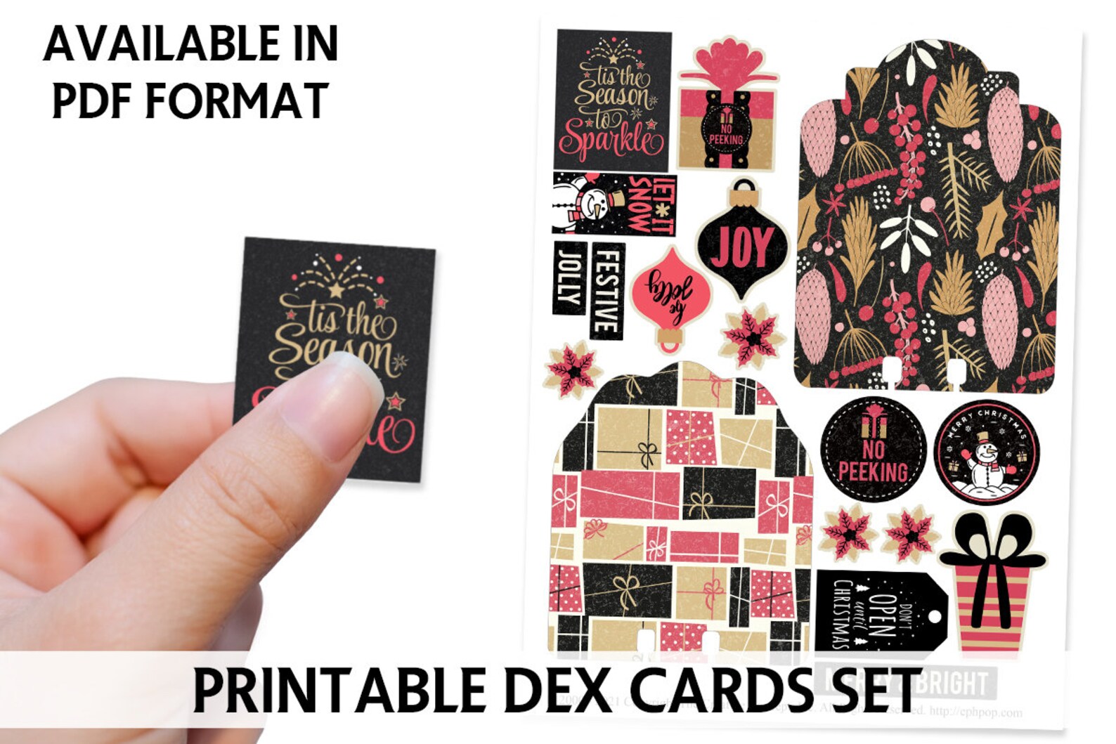 Digital Printable Dex Cards Printable Crafts Collage Sheet - Etsy