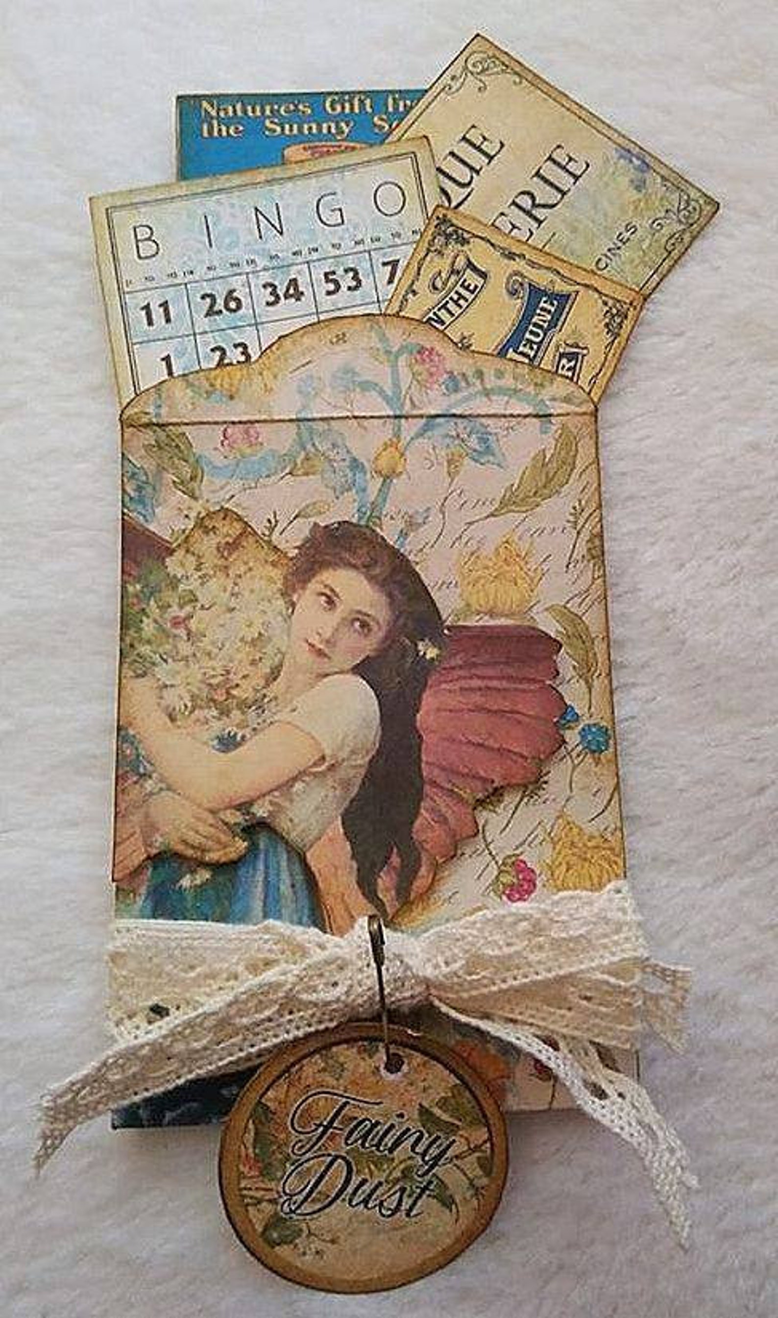 Printable Coin Envelope Fairy Dust Pockets FAE GARDEN | Etsy
