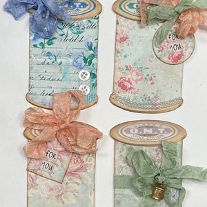 Junk Journal Printable - PRINTABLE SPOOL TAGS - Printable Sewing Tags ...
