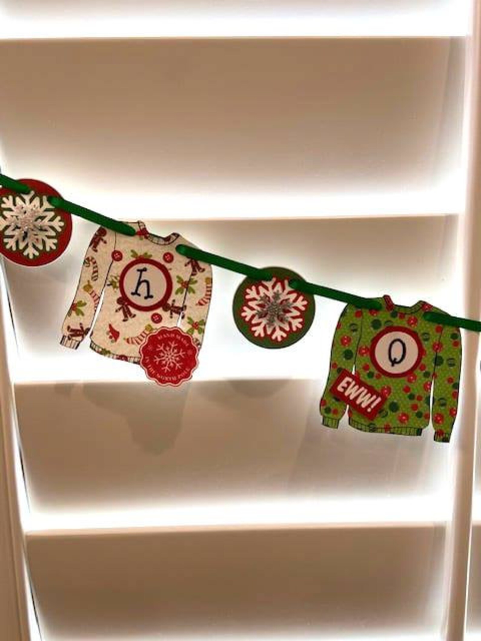 Printable CHRISTMAS CRAFT Kit Ugly Christmas Sweaters - Etsy