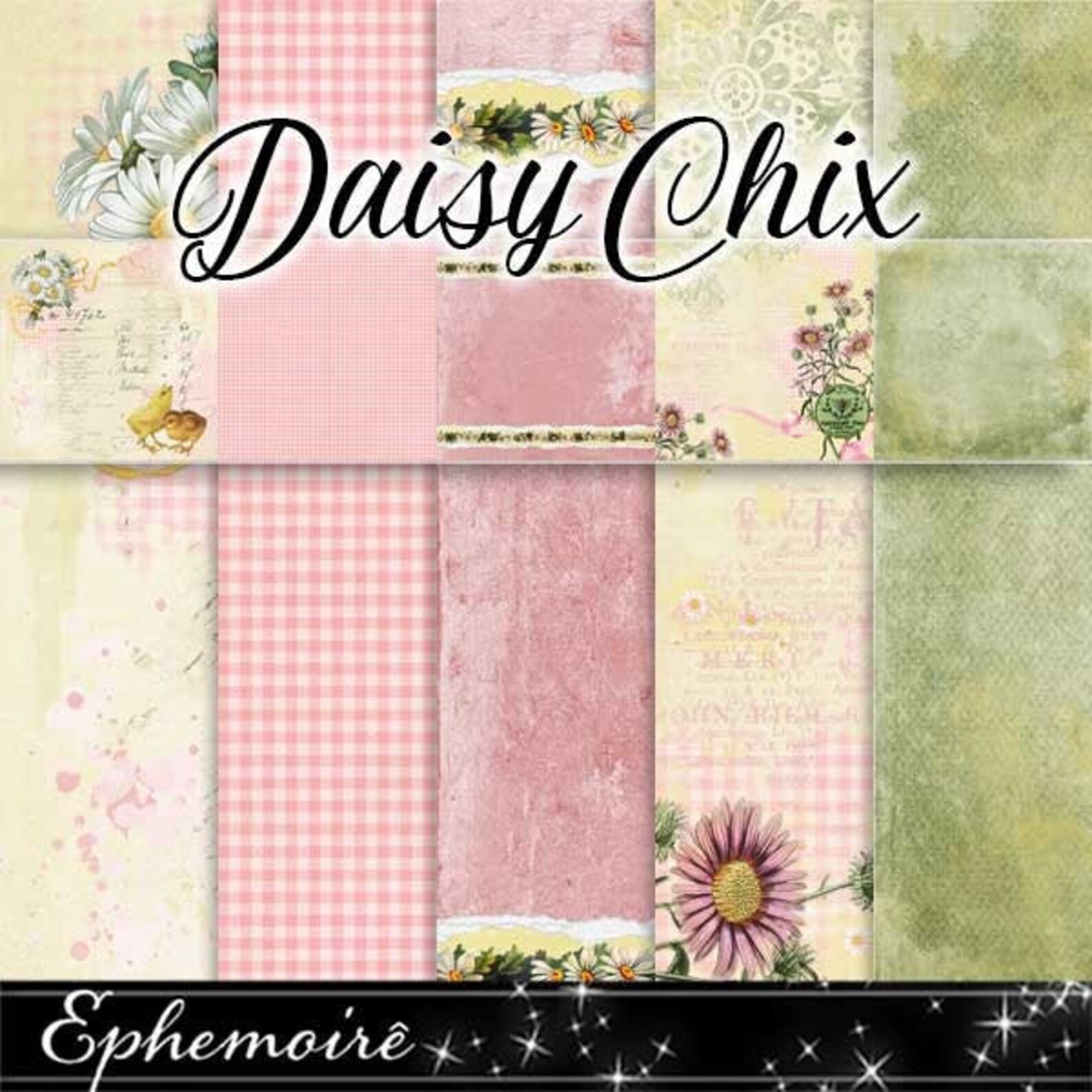 Printable Scrapbook Paper Printable Papers Spring Easter - Etsy