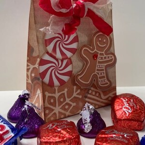Printable Christmas Treat Bag - GINGERBREAD MEN - Printable Treat Bag ...