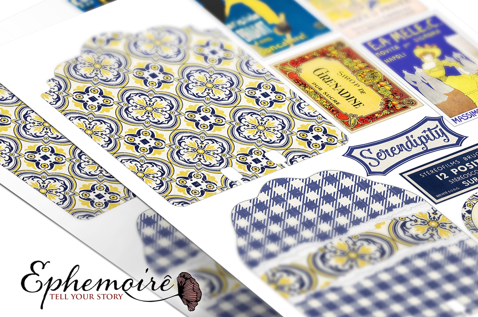 Digital Printable Dex Cards Printable Crafts Collage Sheet - Etsy