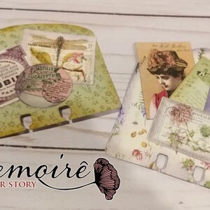 Printable DEX Cards With Ephemera - Spring Floral Dex - Dex Card ...