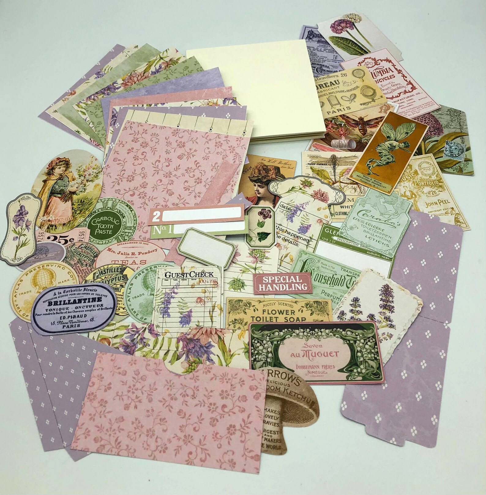 Printable MINI ALBUM Kit Spring Floral Printable Accordion - Etsy