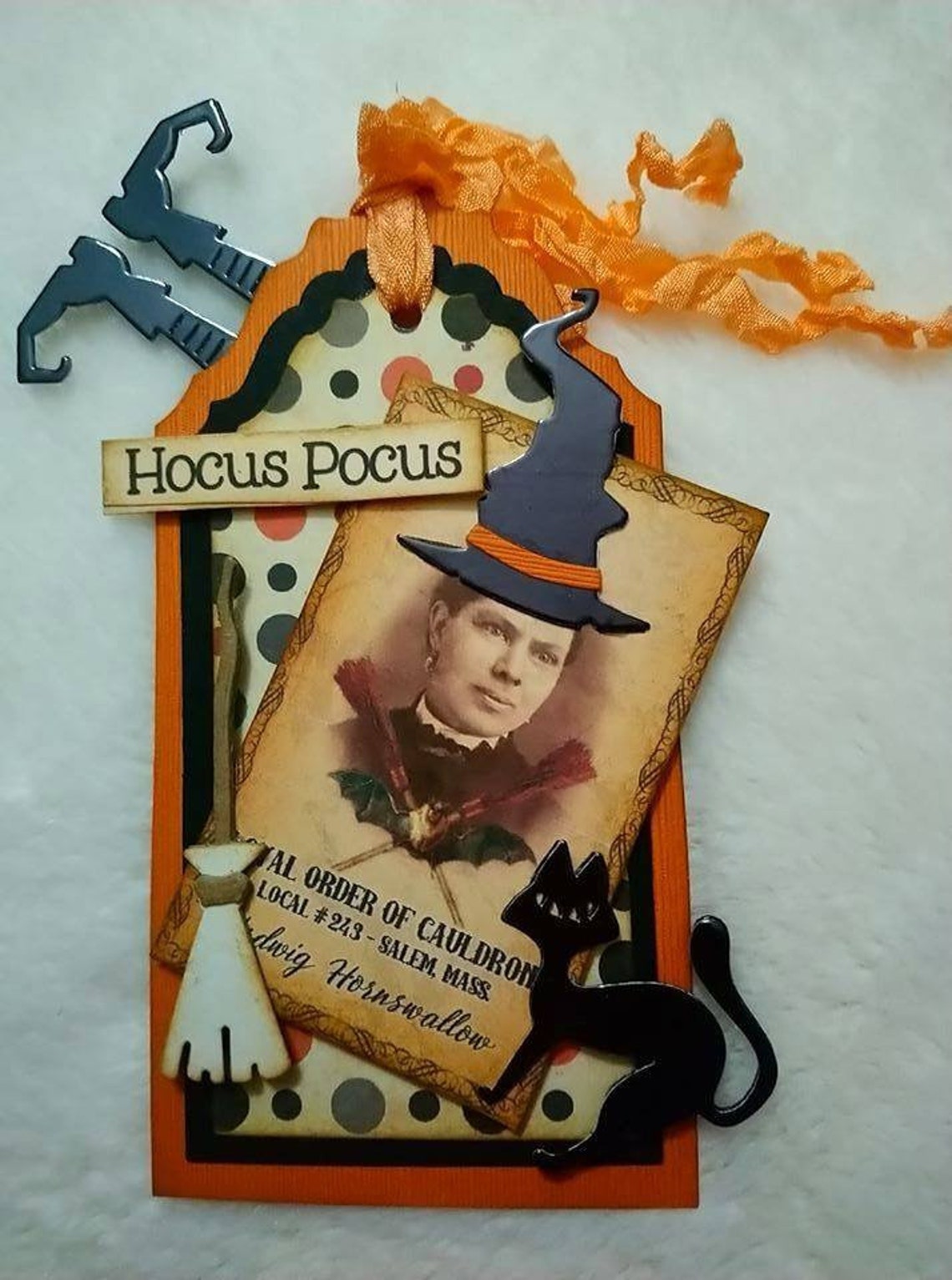 Witch Labor Union Halloween Novelty Tags Halloween - Etsy