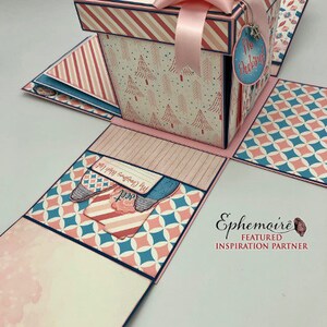 Printable CHRISTMAS PAPERS 12x12 Cotton Candy Christmas 2 Retro Pink ...