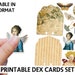Digital Printable DEX CARDS Fairy Dex Card Fae Printable Dex Card Junk ...