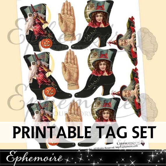 Junk Journal Printable Digital Printable Tags Victorian - Etsy