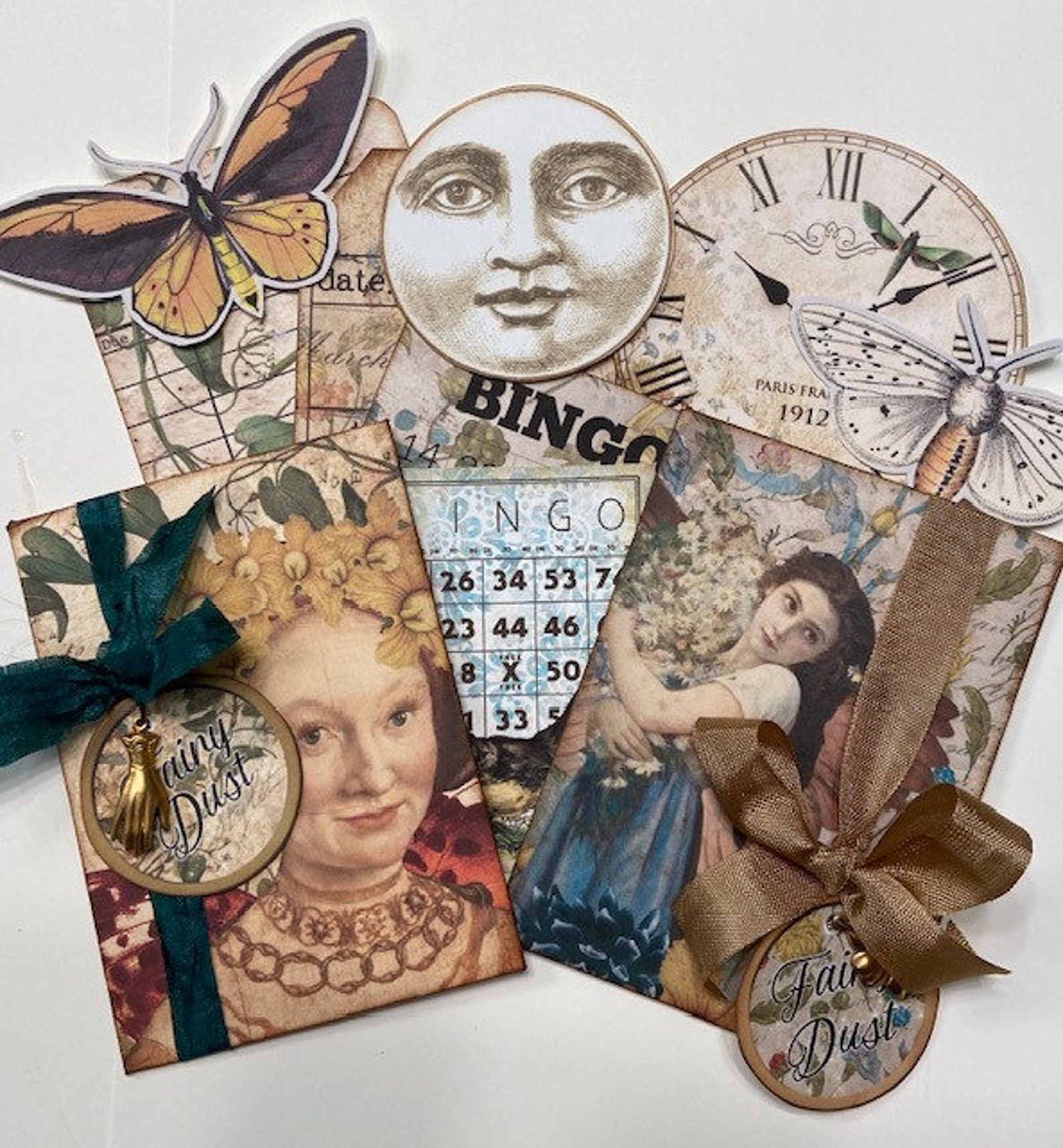 Printable Coin Envelope Fairy Dust Pockets FAE GARDEN | Etsy