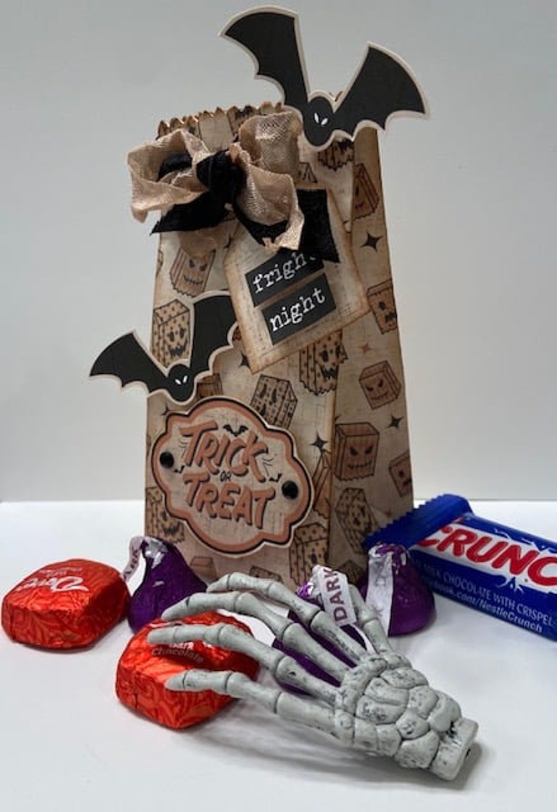 Digital Printable Halloween Treat Bag Halloween Printable - Etsy