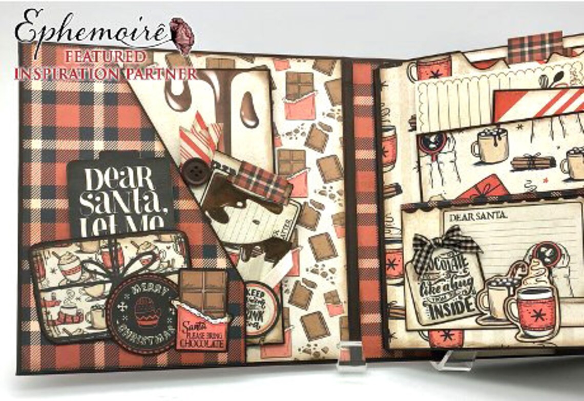 Digital Paper Pack HOT CHOCOLATE Hot Cocoa Papers - Etsy