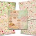 Digital Printable Paper Farmhouse BEES Journal Scrapbook Paper 12x12 ...