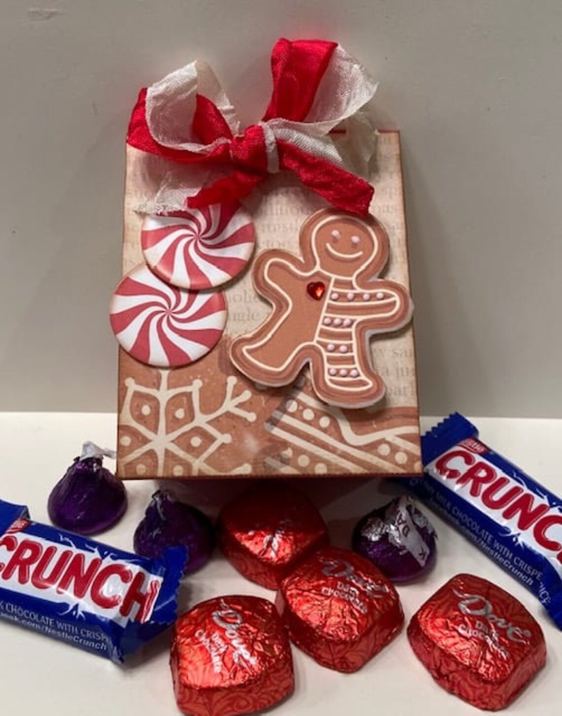 Printable Christmas Treat Bag GINGERBREAD MEN Printable | Etsy