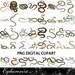 Digital SNAKES Clipart Halloween Clipart Set Digital Scrapbooking ...