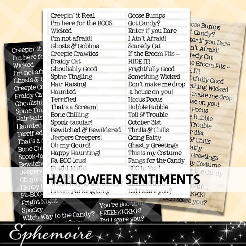 Printable SENTIMENTS #10 - Printable Captions - Cardmaking Sentiments ...