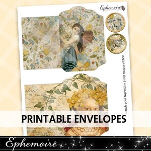 Printable Coin Envelope - Fairy Dust Pockets - FAE GARDEN - Printable ...
