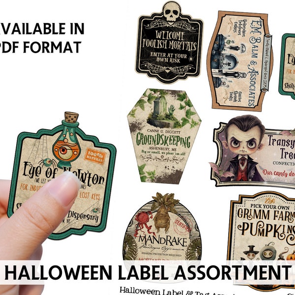 Potion Labels - Etsy