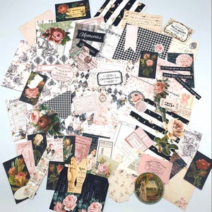 Printable MINI ALBUM Kit - Shabby Chic - Printable Accordion Album Kit ...