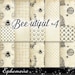 Digital Printable Paper Farmhouse BEES Journal Scrapbook Paper 12x12 ...