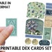 Digital Printable Dex Cards Printable Crafts Collage Sheet Printable ...