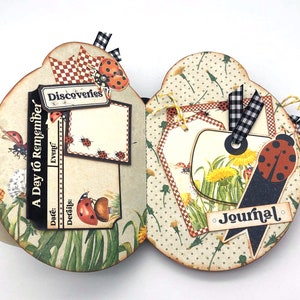 Junk Journal Printable - LADYBUG Digital Printable Folio Kit - Spring ...