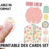 Digital Printable Dex Cards Printable Crafts Collage Sheet Printable ...