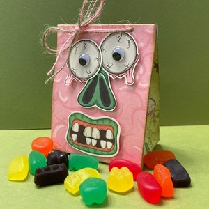 Printable Treat Bag ZOMBIES Favor Candy Bag Party Treat Bag ZOMBIE ...
