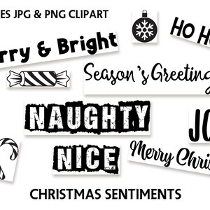 Printable Christmas SENTIMENTS - Printable Captions - Cardmaking ...