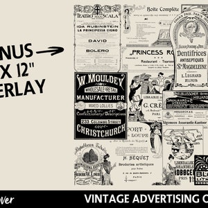 Vintage ADVERTISING OVERLAYS - Transparent Overlays - PNG Clipart ...