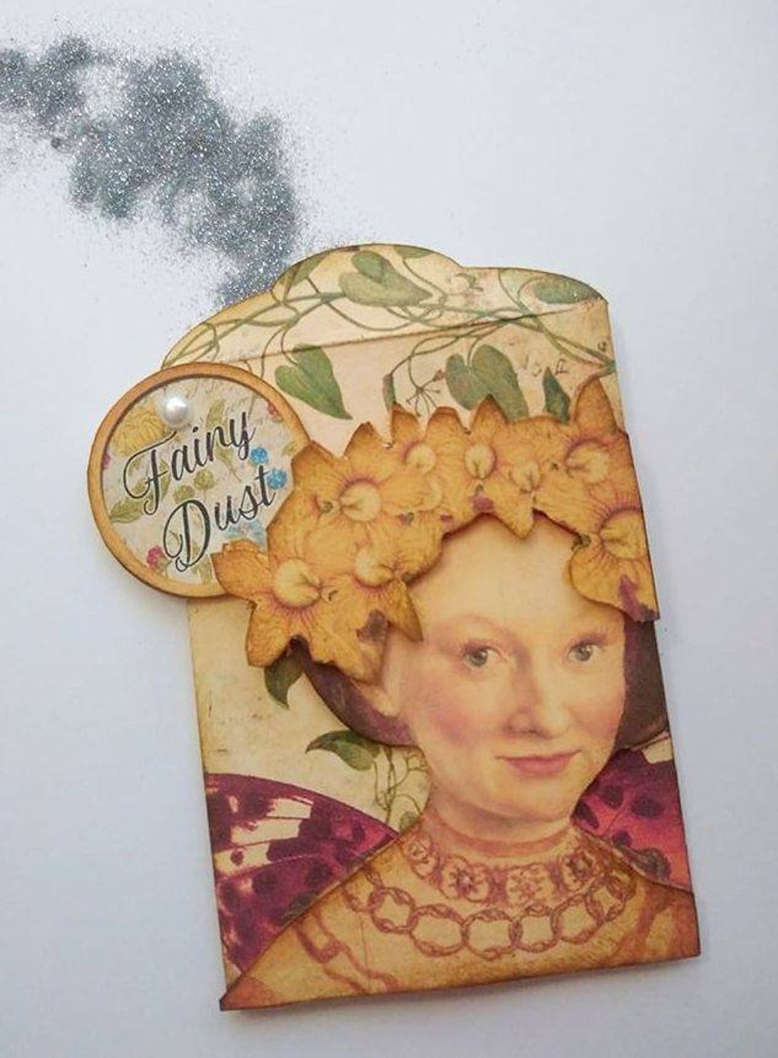 Printable Coin Envelope Fairy Dust Pockets FAE GARDEN | Etsy