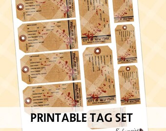 Toe Tags | Etsy