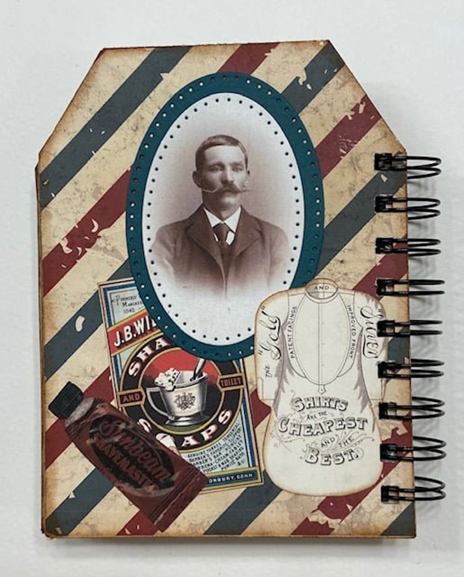 Digital Printable Papers BARBER Digital Scrapbooking | Etsy