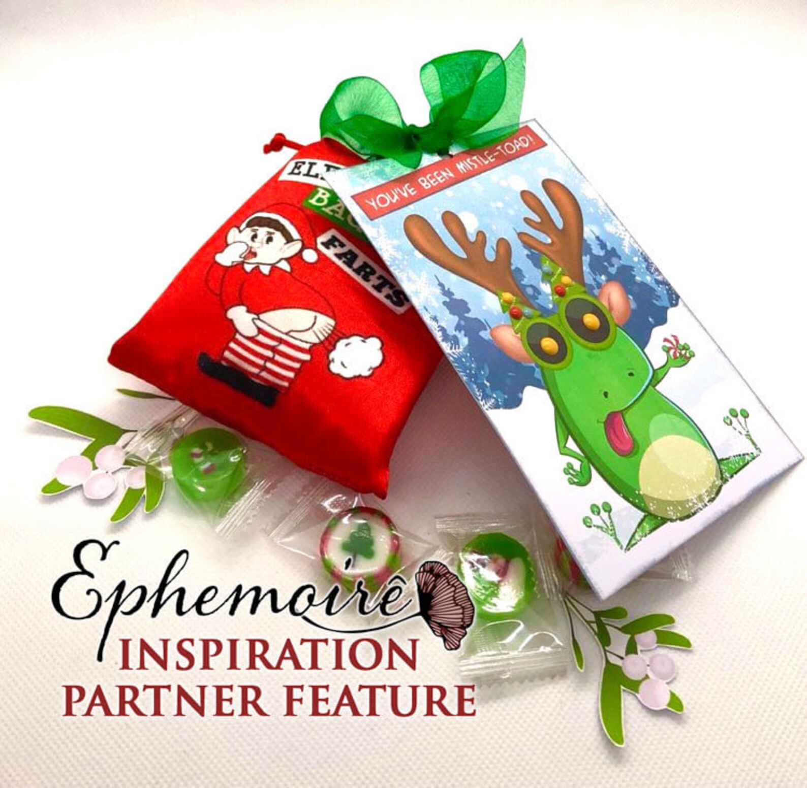 Printable Christmas Cards Toad CHRISTMAS MISTLE-TOAD Card | Etsy