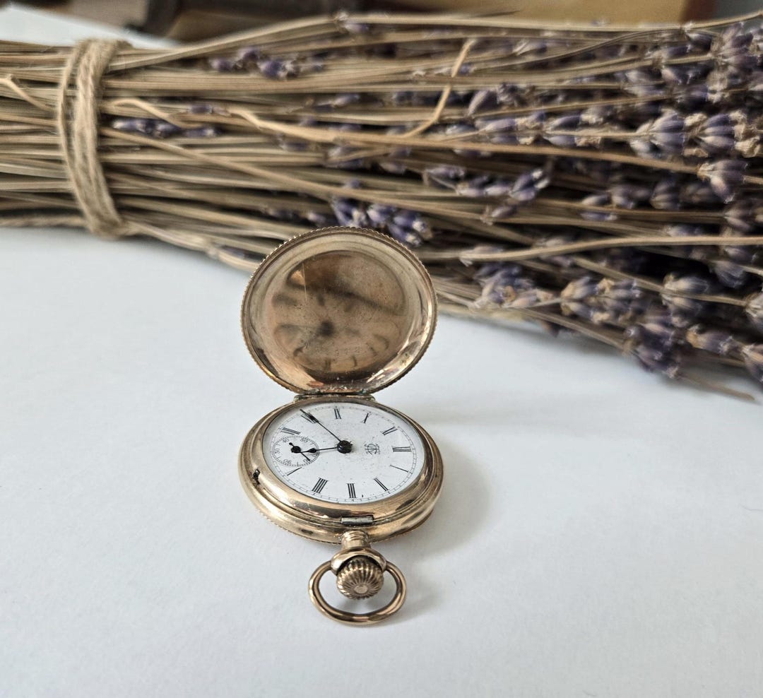 Antique Fahys Gold Filled Pocket Watch Art Nouveau Fahys Montauck ~ 14k ...