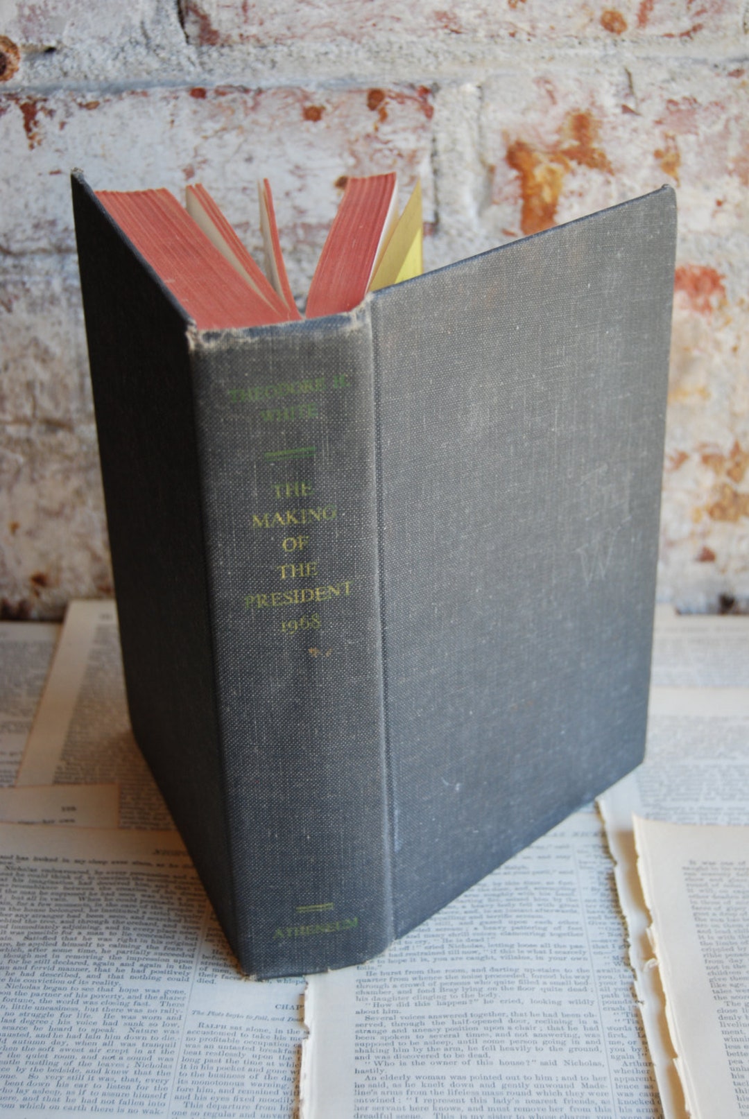 Vintage Book, the Making of the President, 1968 - Etsy