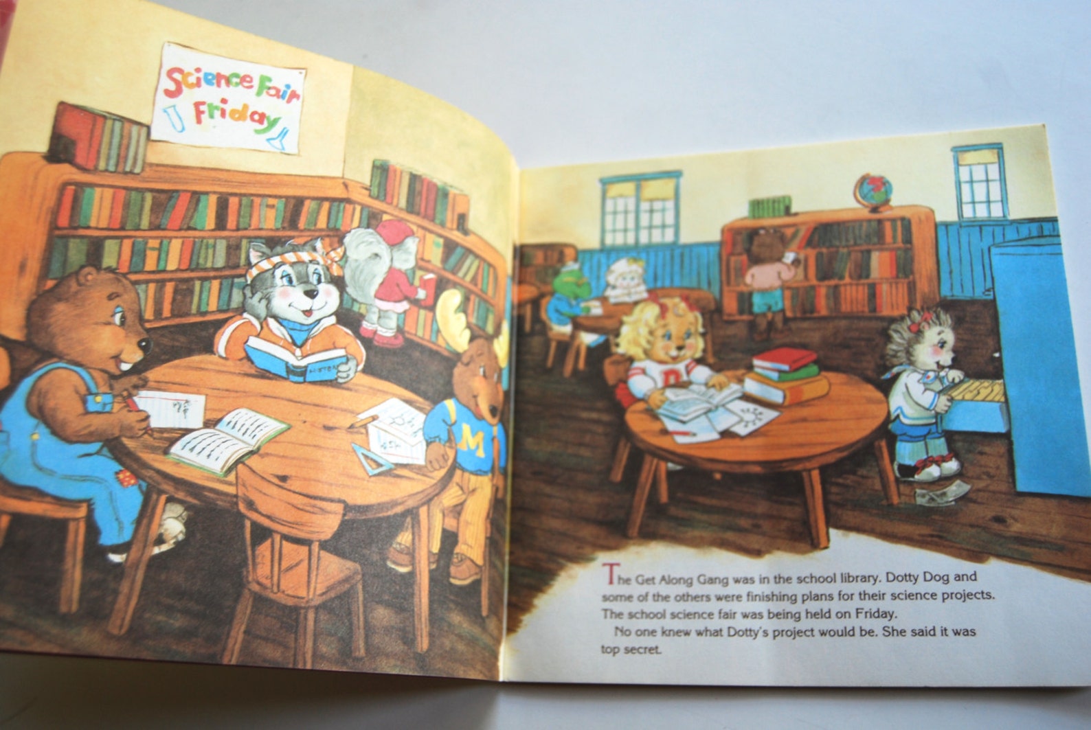 Vintage Children's Book the Get Along Gang and the - Etsy