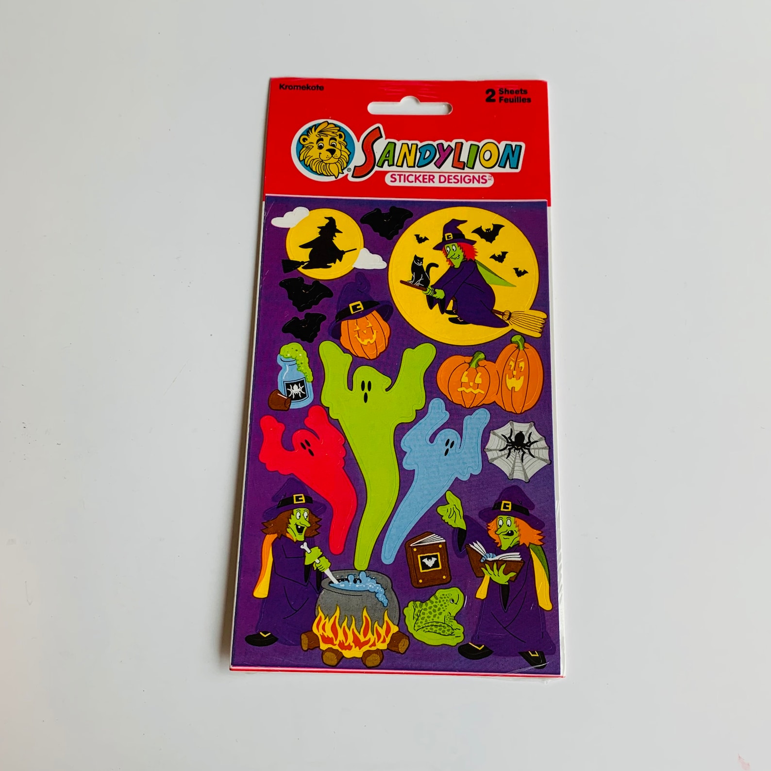 Vintage Sandylion Sticker Designs Halloween Stickers, New in Package - Etsy