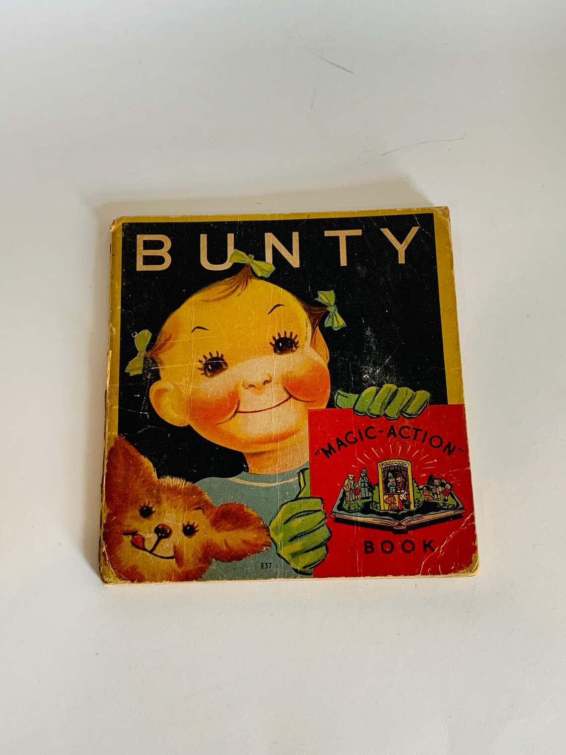 Vintage Children's Book Bunty Magic-action Book | Etsy