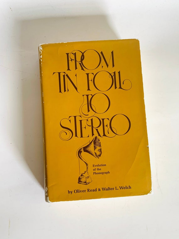 Vintage Book From Tin Foil to Stereo | Etsy
