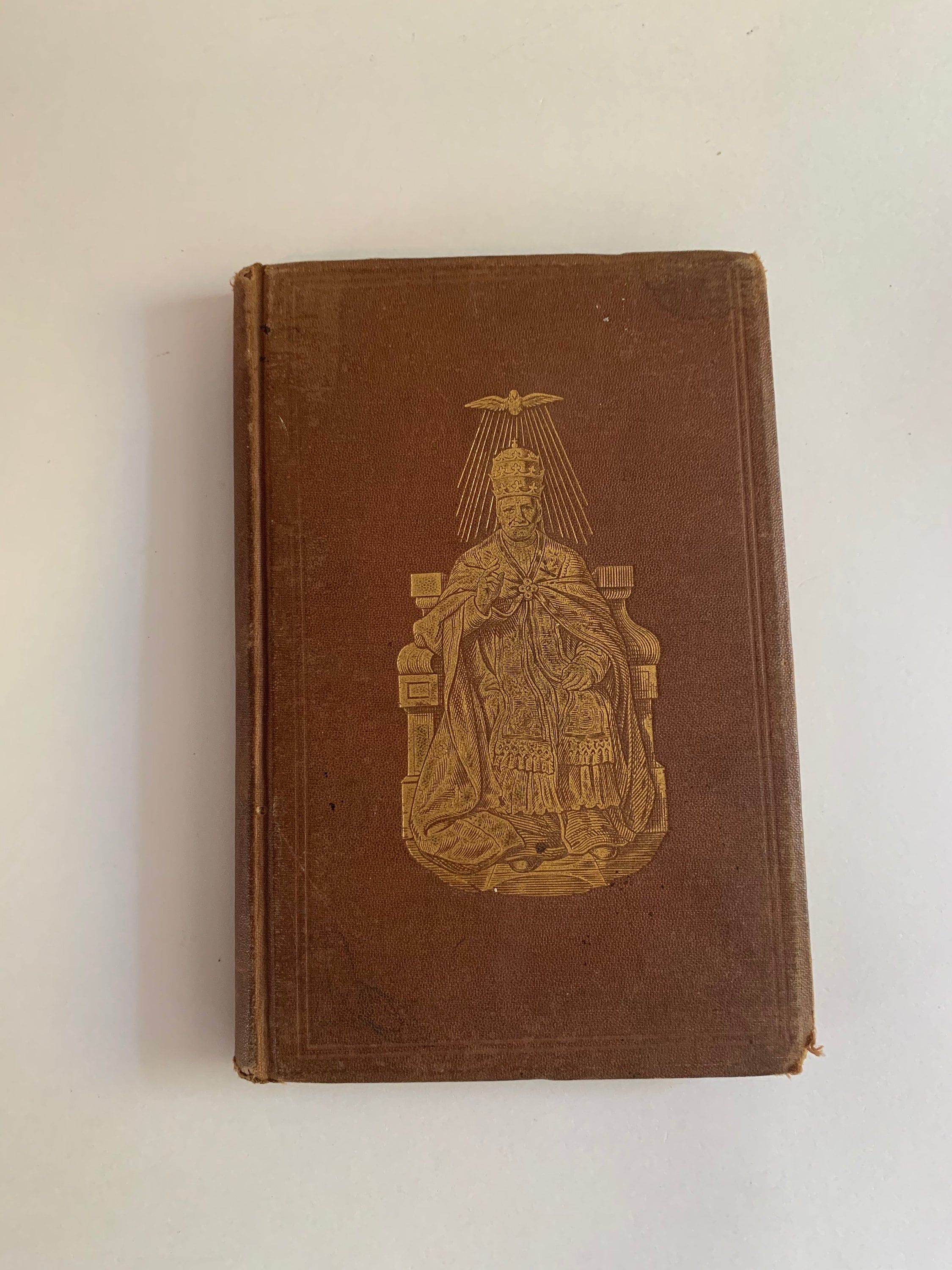 Antique Book Papst Pius IX In German 1877 | Etsy