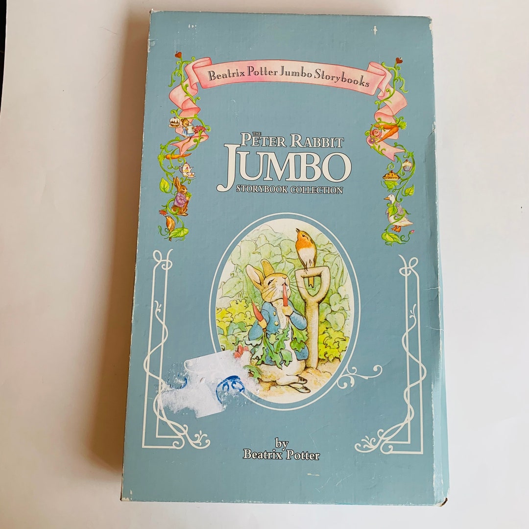 Vintage Book Set, the Peter Rabbit, Jumbo Storybook Collection - Etsy